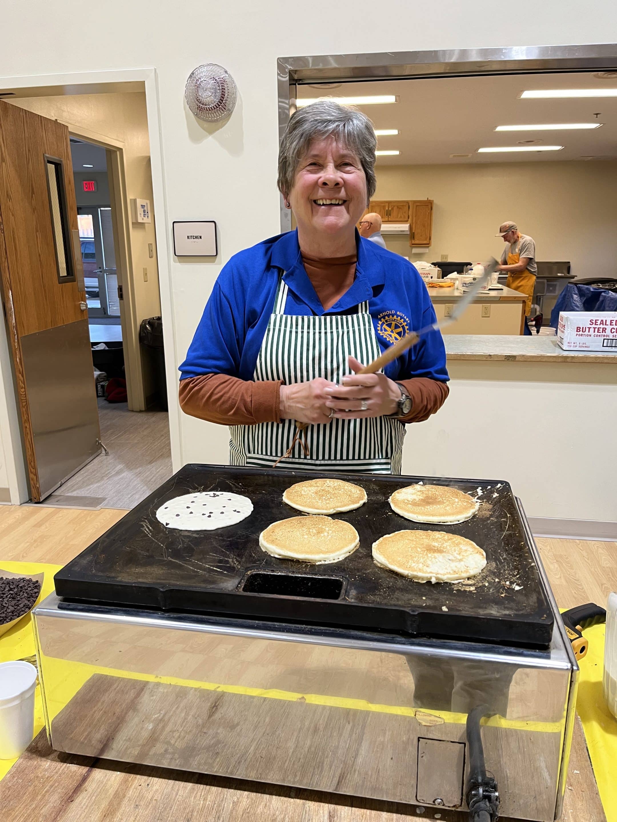 Christmas Around Town Pancake Feed and Gift Wrapping - Arnold Rotary